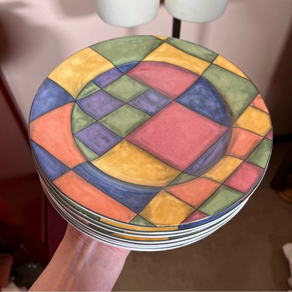 Vintage | Dining | Vintage 9 Y2k Retro Victoria Beale Prism 9052 ...